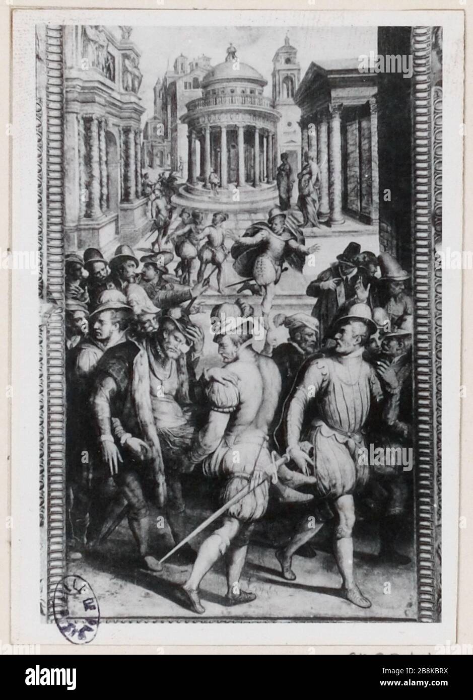 The death of Coligny. (TF Stock Photo - Alamy