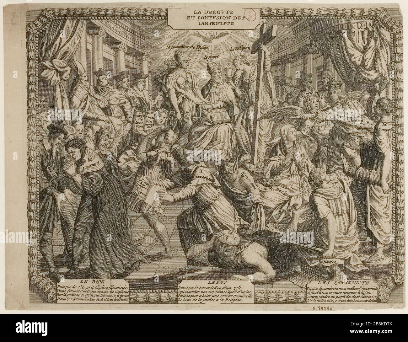 The rout and / confusion / jansseniste (IT Stock Photo - Alamy