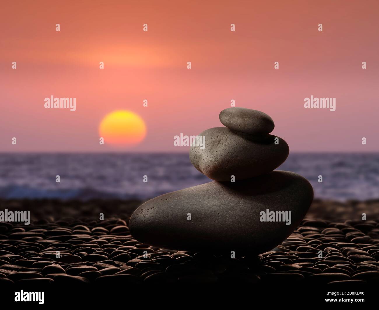 Rock cairn beach hi-res stock photography and images - Alamy