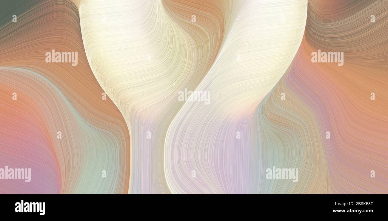 Elegant Canvas Background Graphic With Contemporary Waves Illustration