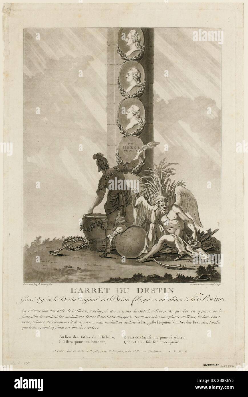 The decree of fate (IT Stock Photo - Alamy