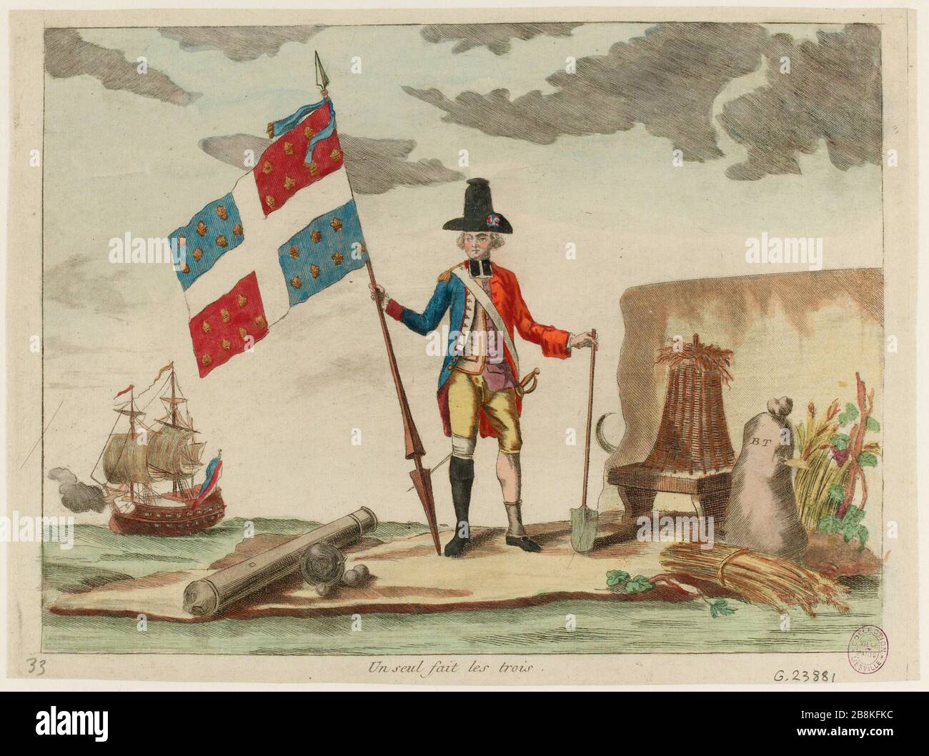 One is three. (TI Stock Photo - Alamy