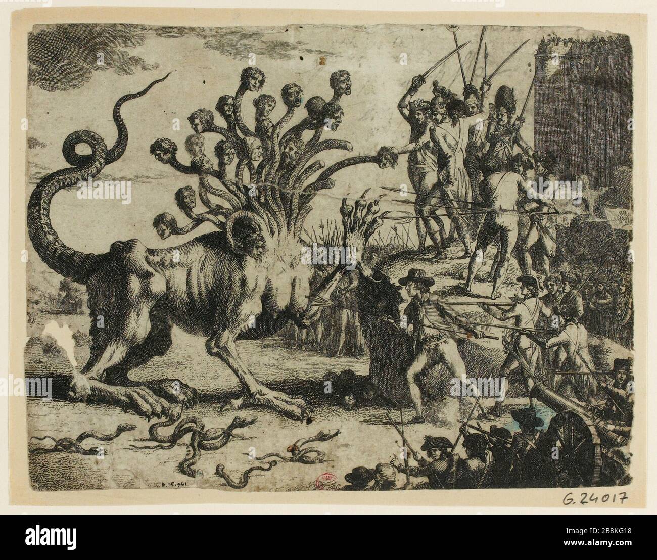 Patriotic hunting the great beast (TF Stock Photo - Alamy