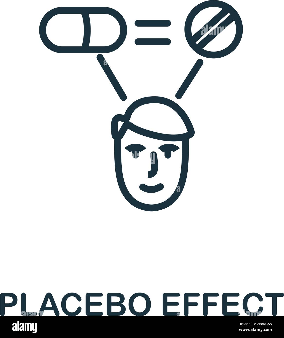 Placebo effect Stock Vector Images - Alamy
