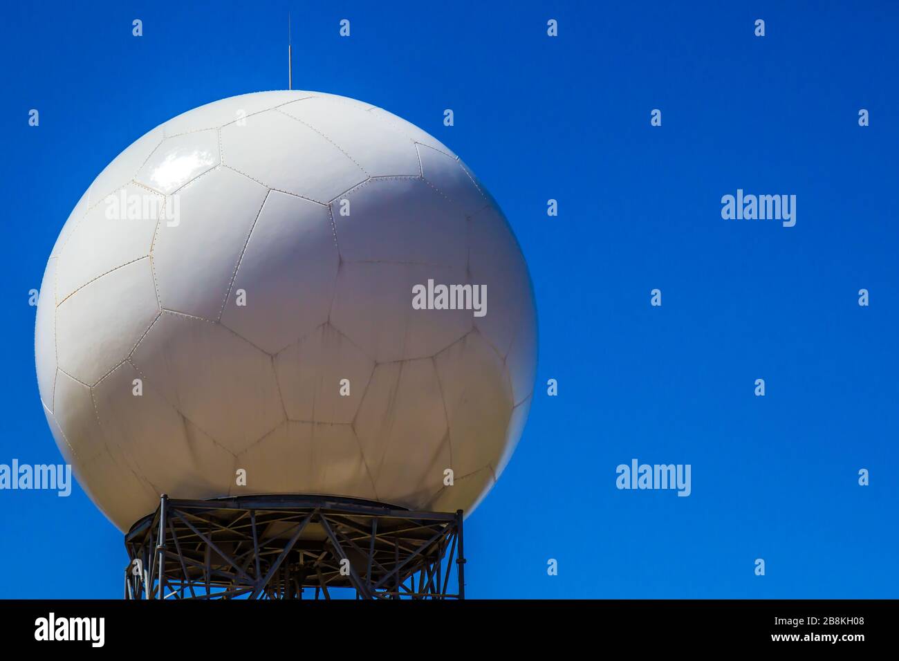 Doppler Radar Shaped Like Soccer Ball Stock Photo - Alamy