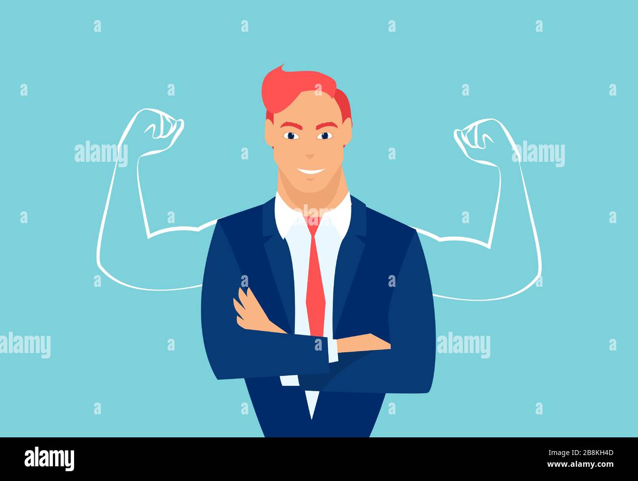 Young hero vector vectors Stock Vector Images - Alamy