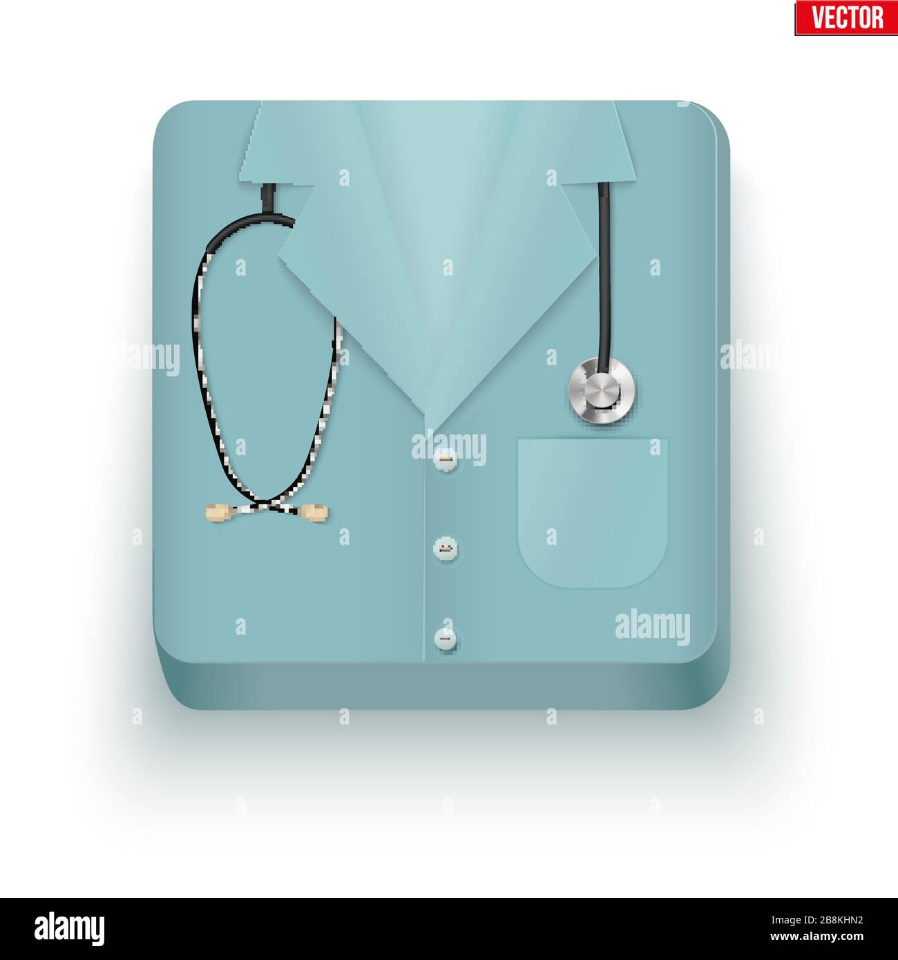 Medical clothing Stock Vector Images - Alamy