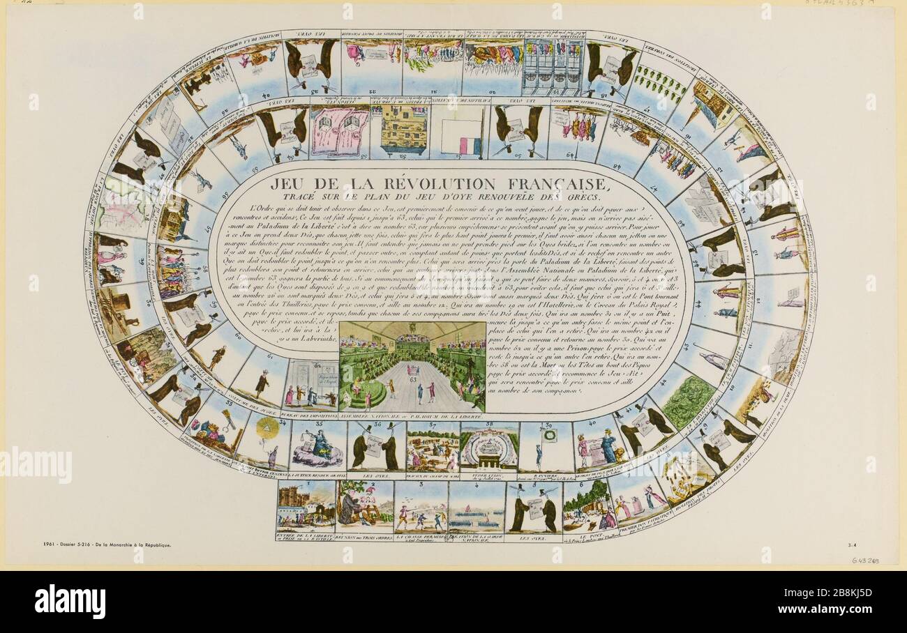 GAME OF THE FRENCH REVOLUTION ON TRACK PLAN SET OF GREEK OYE RENEWED ...