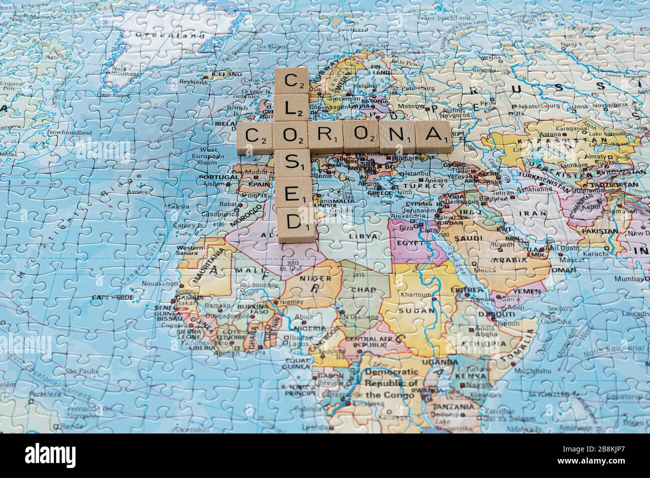 Us corona satellite hi-res stock photography and images - Alamy