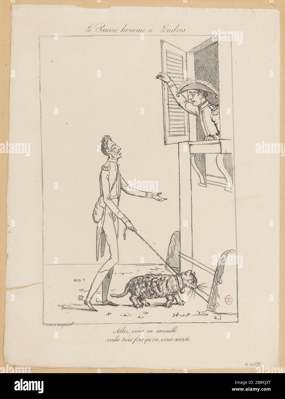 The Poor man in London. (IT Stock Photo - Alamy