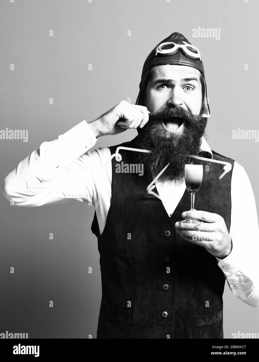 Profile man on red Black and White Stock Photos & Images - Alamy