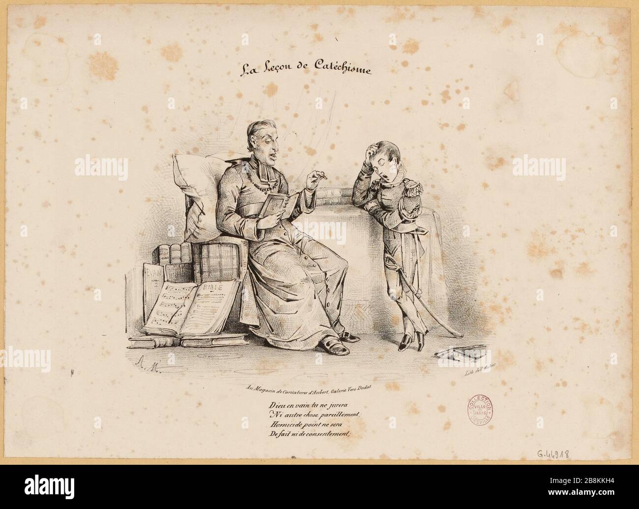 Catechism lesson hi-res stock photography and images - Alamy