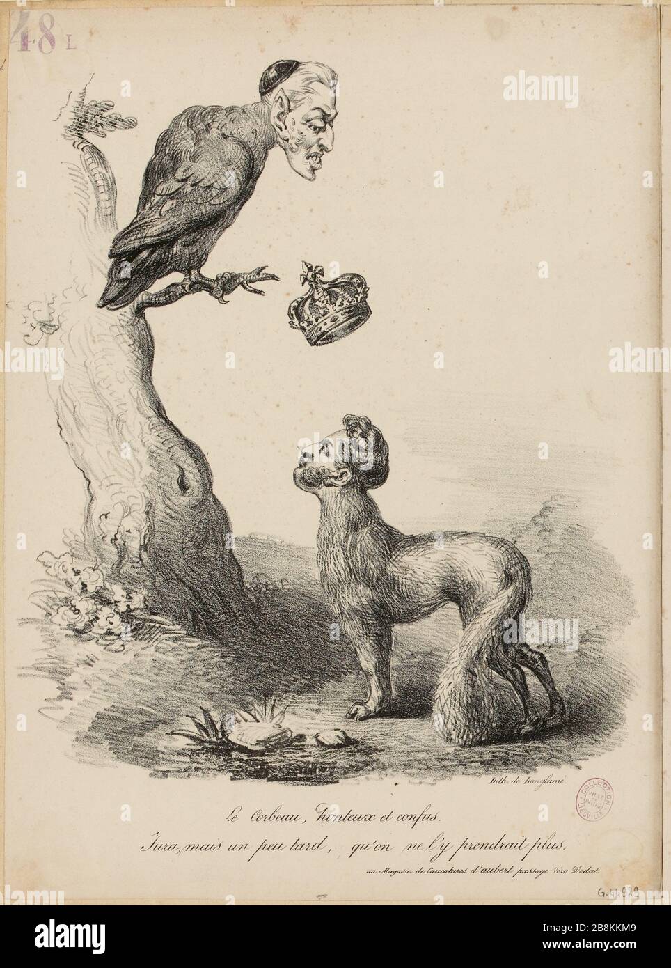 The Crow, ashamed and confused. / Swore, a bit late, we did it would ...