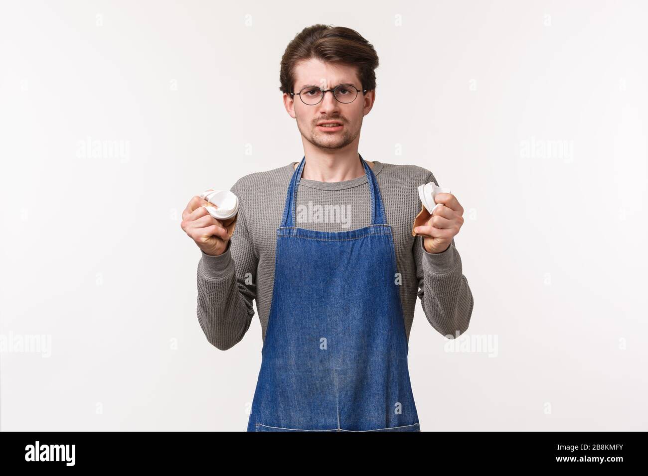 Angry waiter order hi-res stock photography and images - Alamy