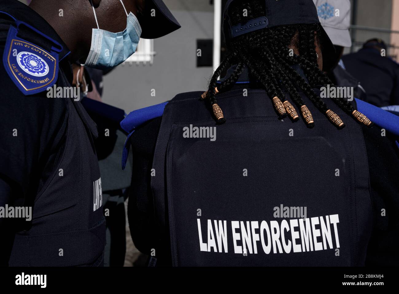 South Africa's police are taking precautions against the global ...