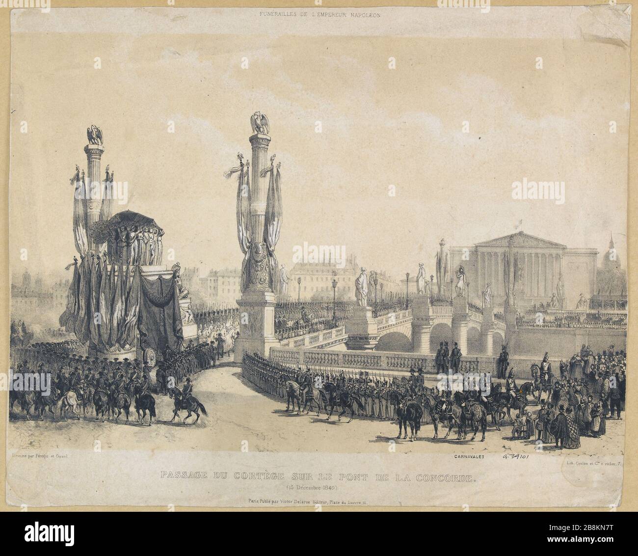 Funerailles de lempereur napoleon hi-res stock photography and images ...