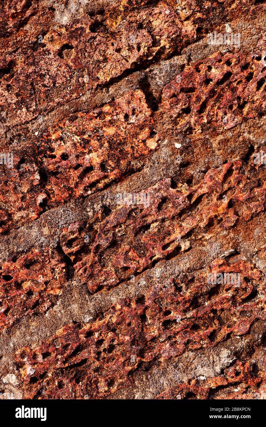 Old laterite wall laterite texture background,Pattern decorative uneven ...