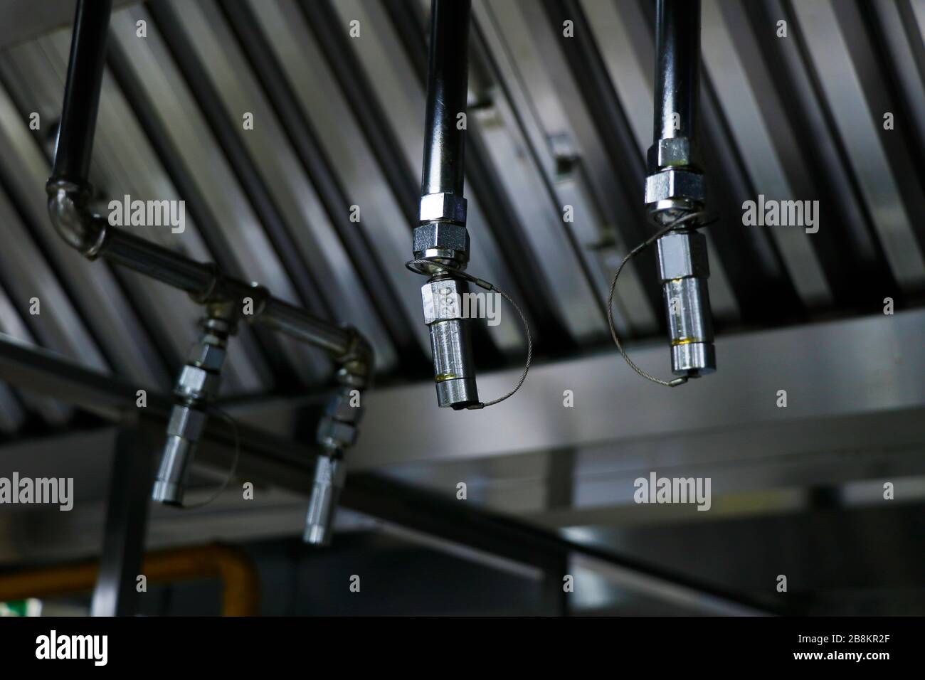 Water spray fire extinguishers hi-res stock photography and images - Alamy