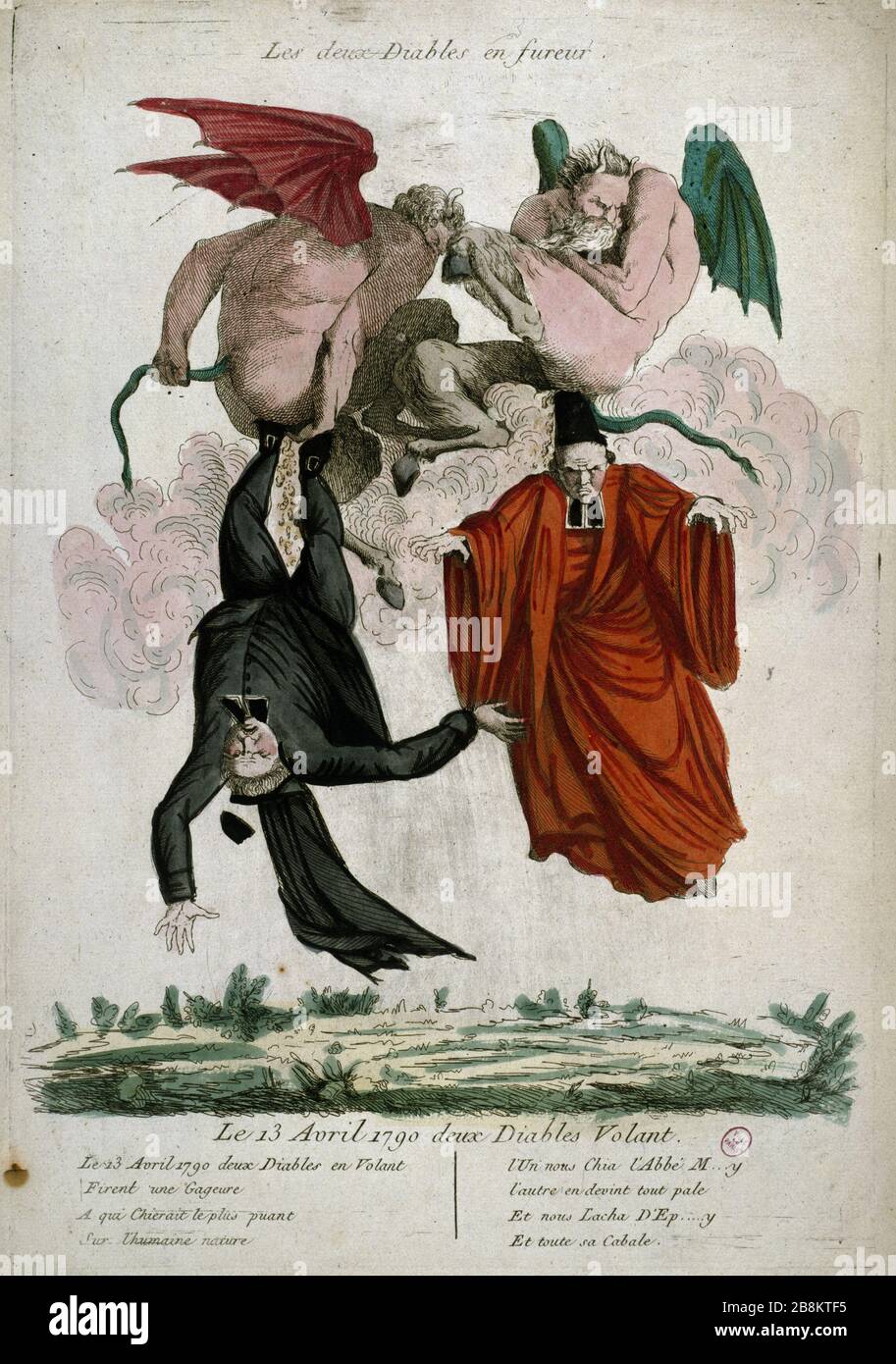 Deux diables hi-res stock photography and images - Alamy