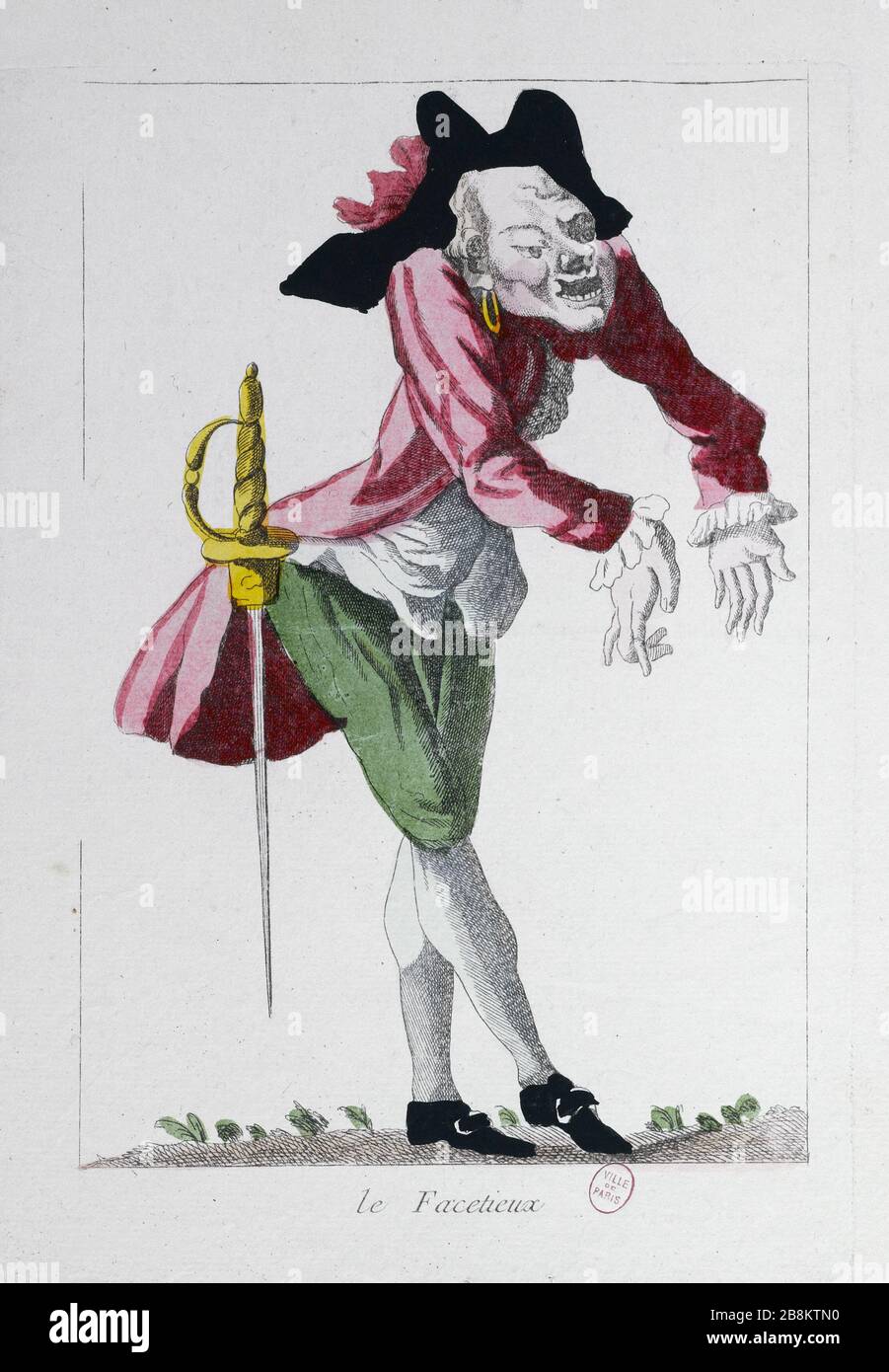 the facetious "Le facétieux". Paris, musée Carnavalet Stock Photo - Alamy