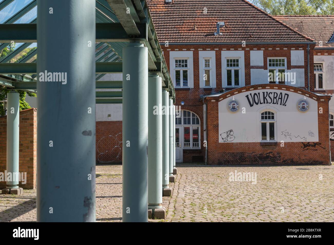 Former german bath house hi-res stock photography and images - Alamy