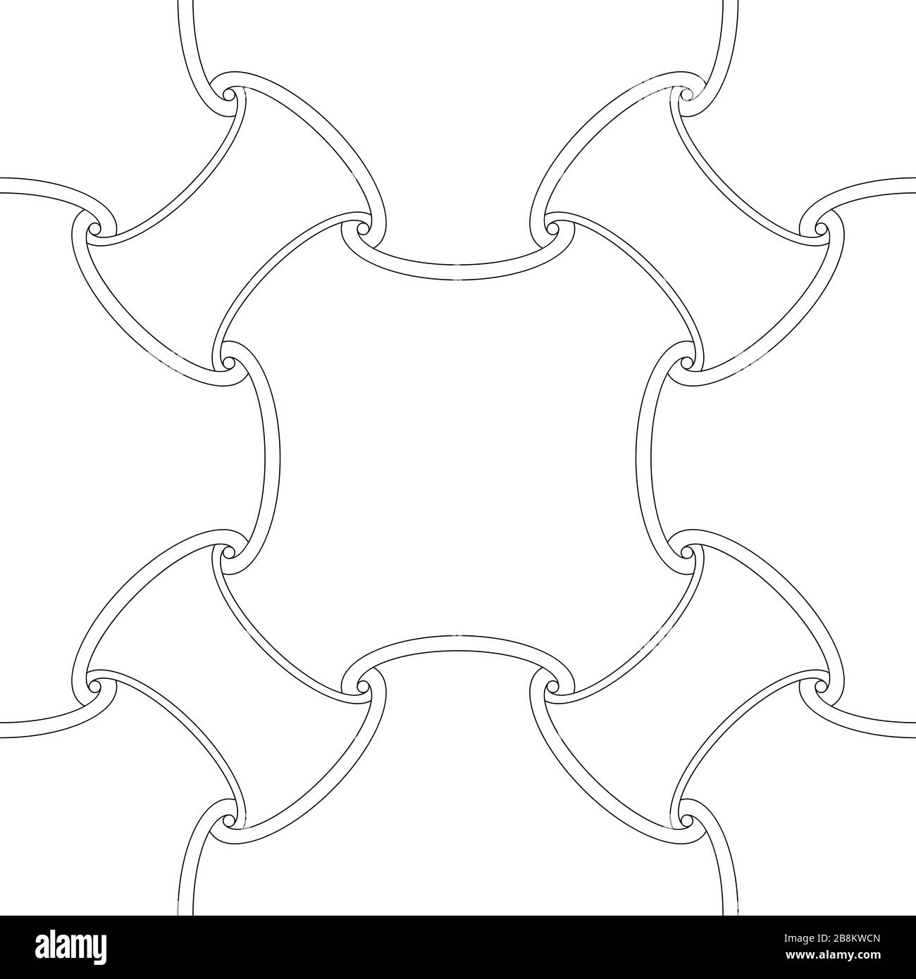 3d outline pattern Cut Out Stock Images & Pictures - Alamy