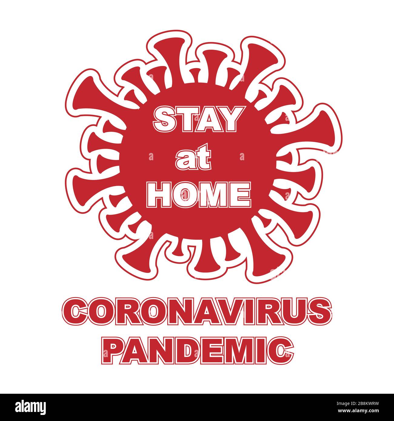 Red virus background Stock Vector Image & Art - Alamy