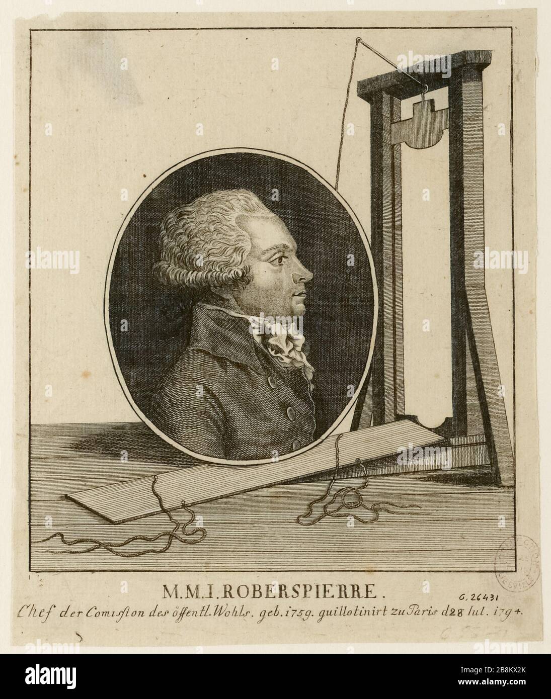 Robespierre execution hi-res stock photography and images - Alamy