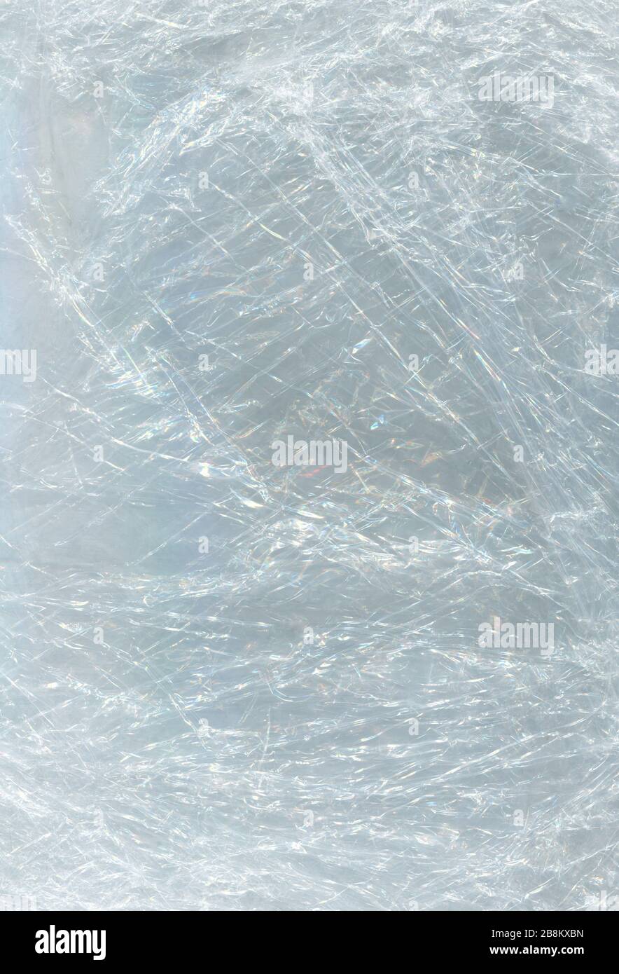 White polyethylene texture. Polyethylene bag texture. Cellophane as ...