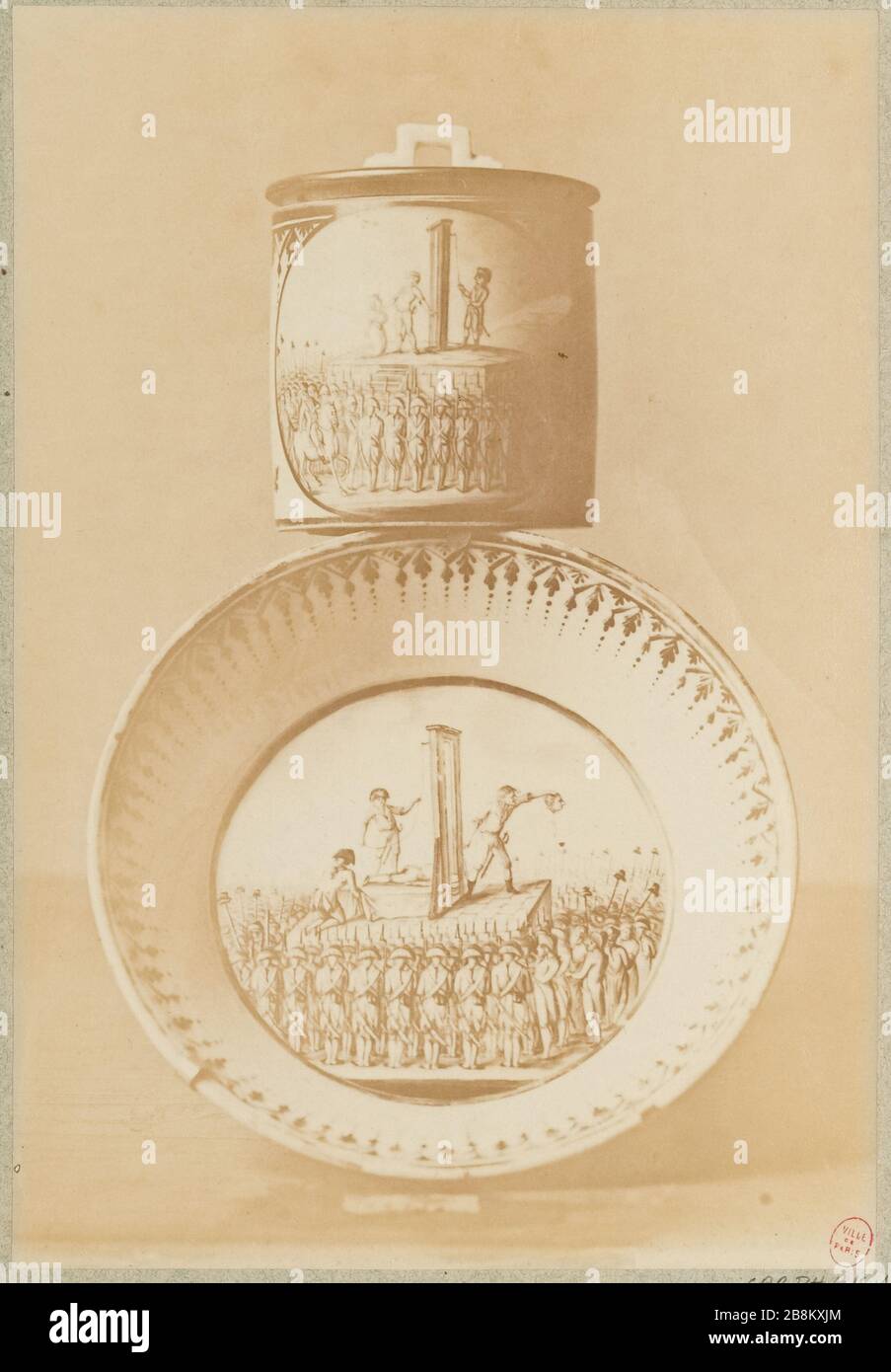 Execution of Louis XVI. (TF Stock Photo - Alamy