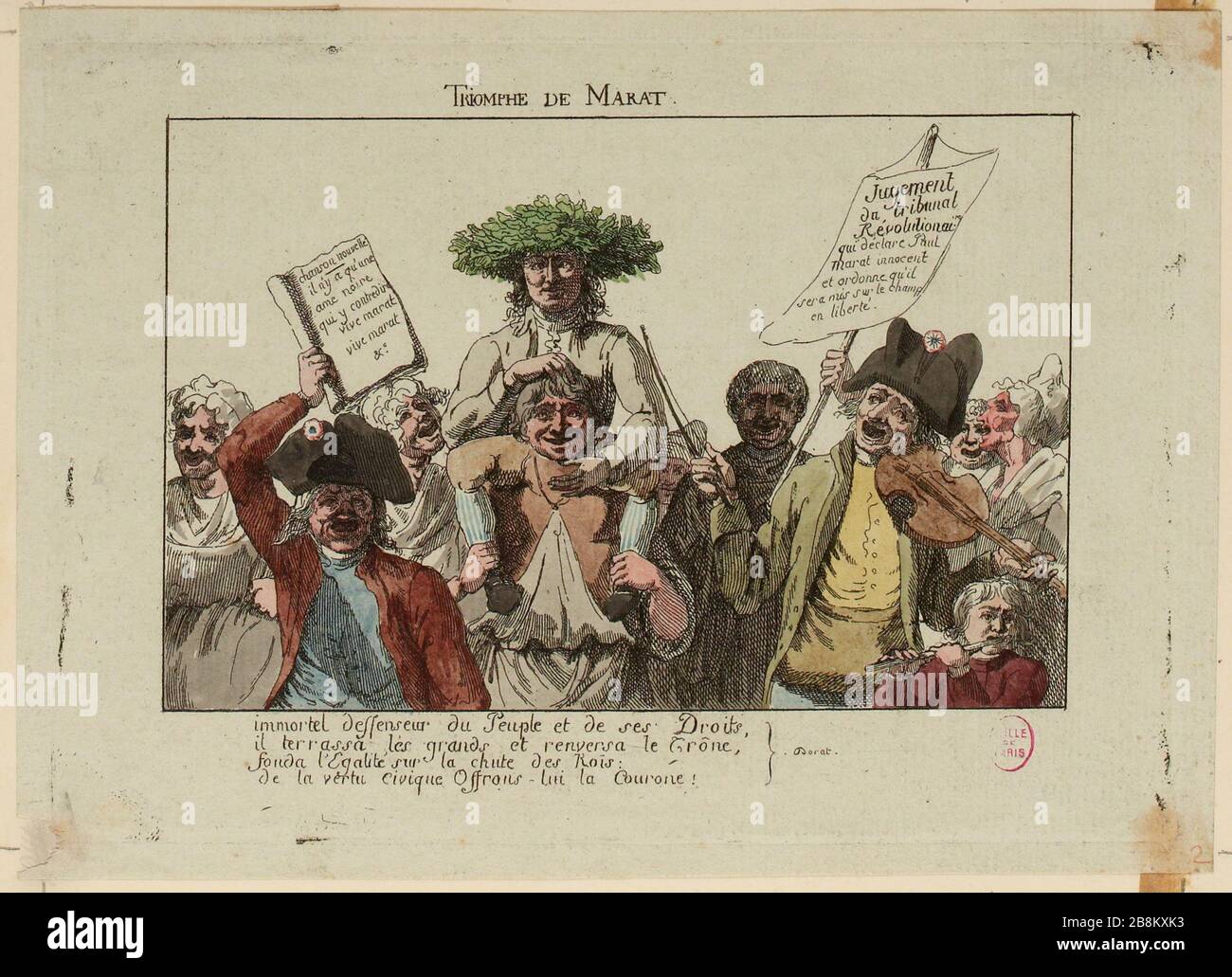 Triumph of marat hi-res stock photography and images - Alamy