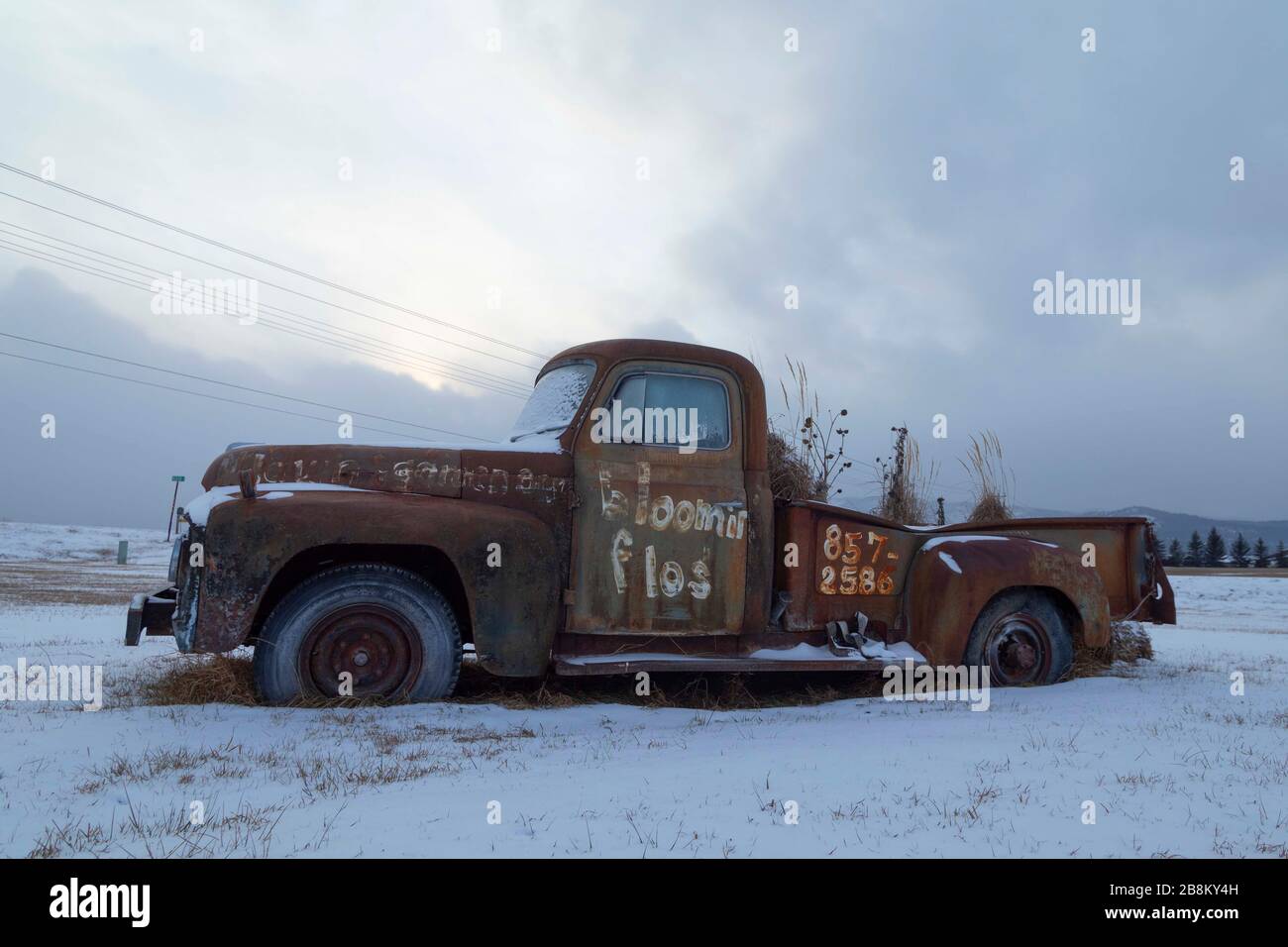 Cowboy with truck hi-res stock photography and images - Alamy