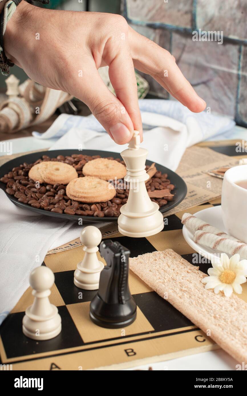 Chess biscuit hi-res stock photography and images - Alamy