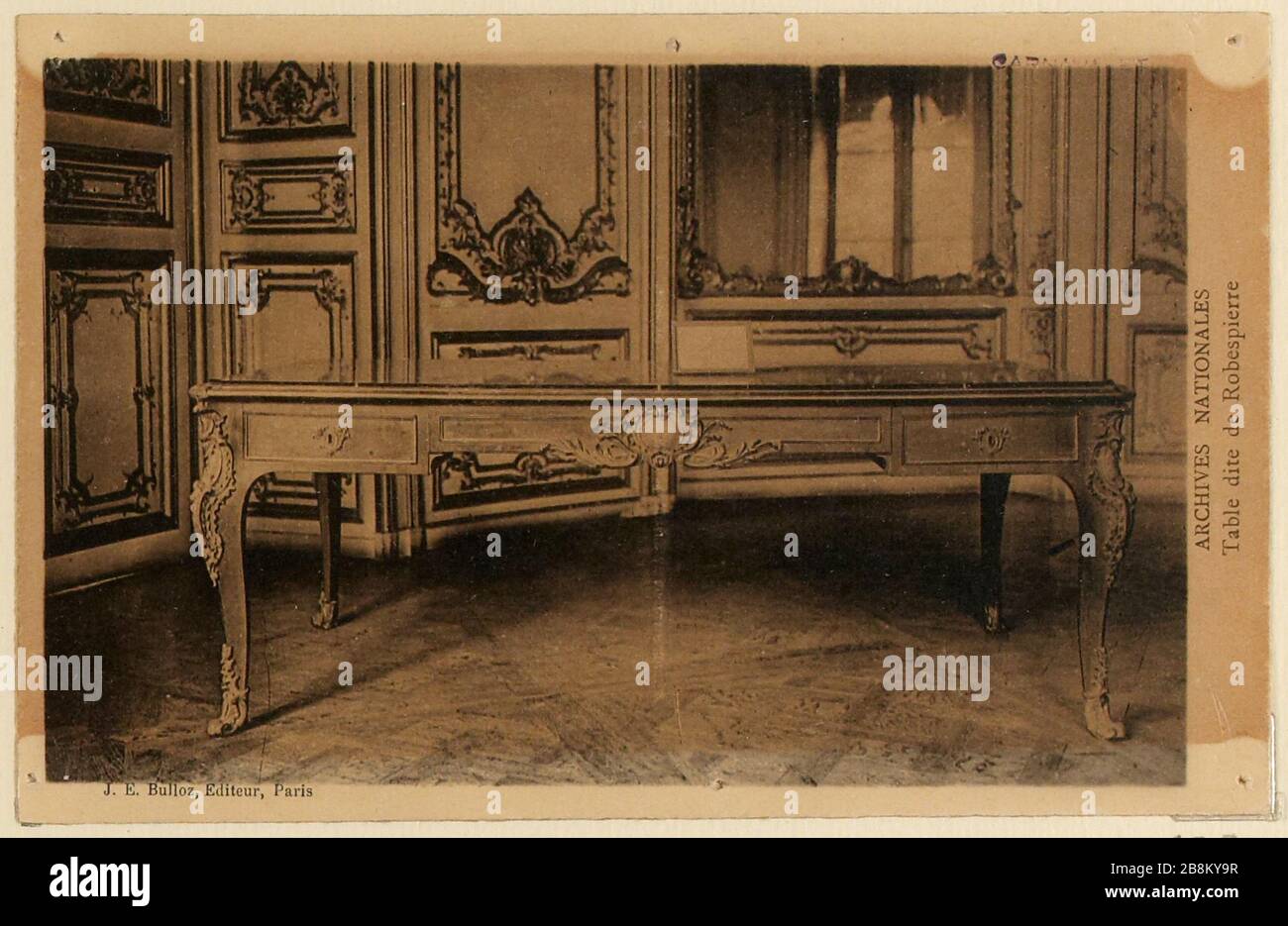 National Archives / Table called Robespierre. (TI Stock Photo - Alamy