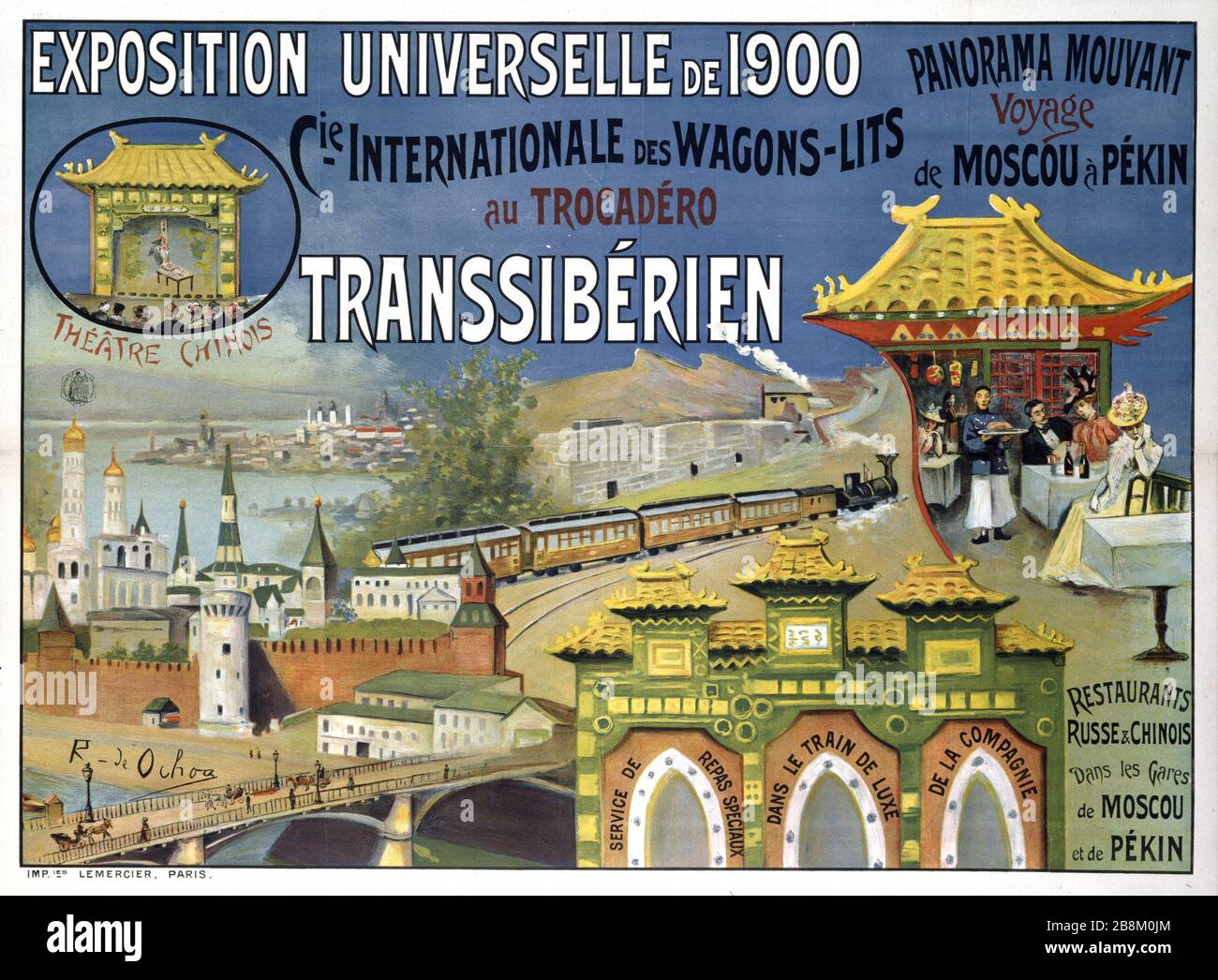 Exposition internationale universelle de 1900 hi-res stock photography ...