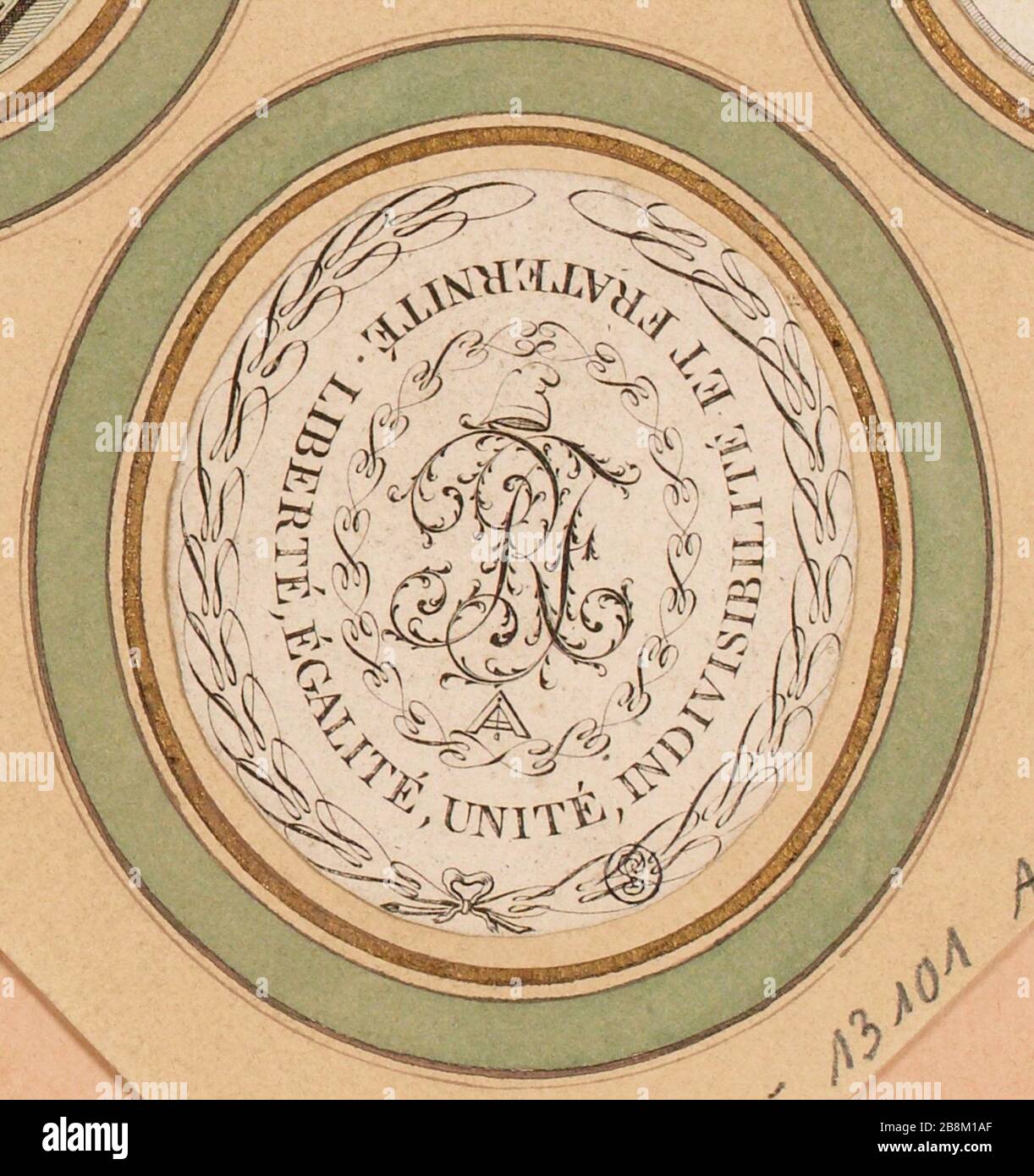 Freedom, equality Unity Indivisibilite and Society (TI Stock Photo - Alamy