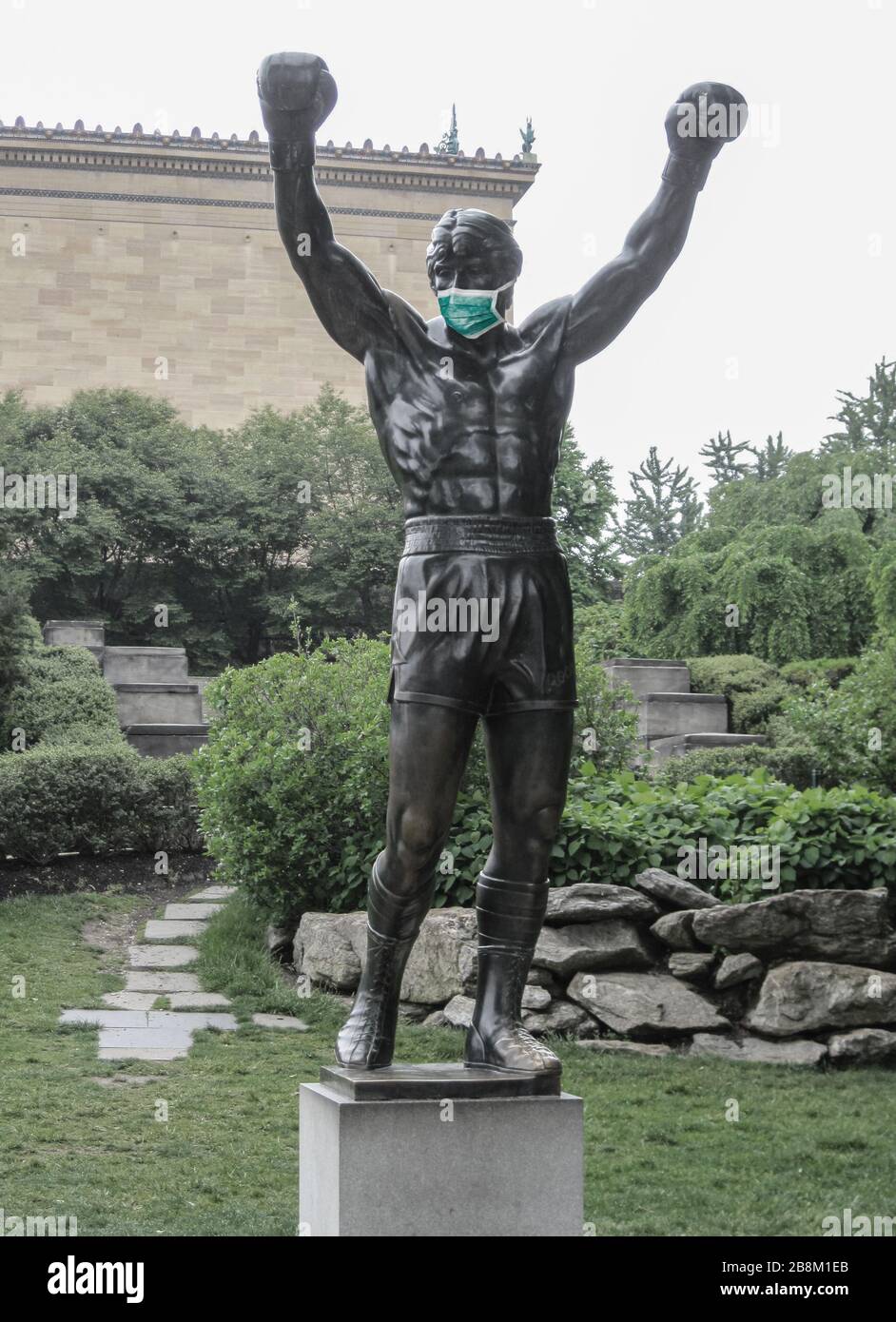 Bronze boxing statue boxer hi-res stock photography and images - Alamy