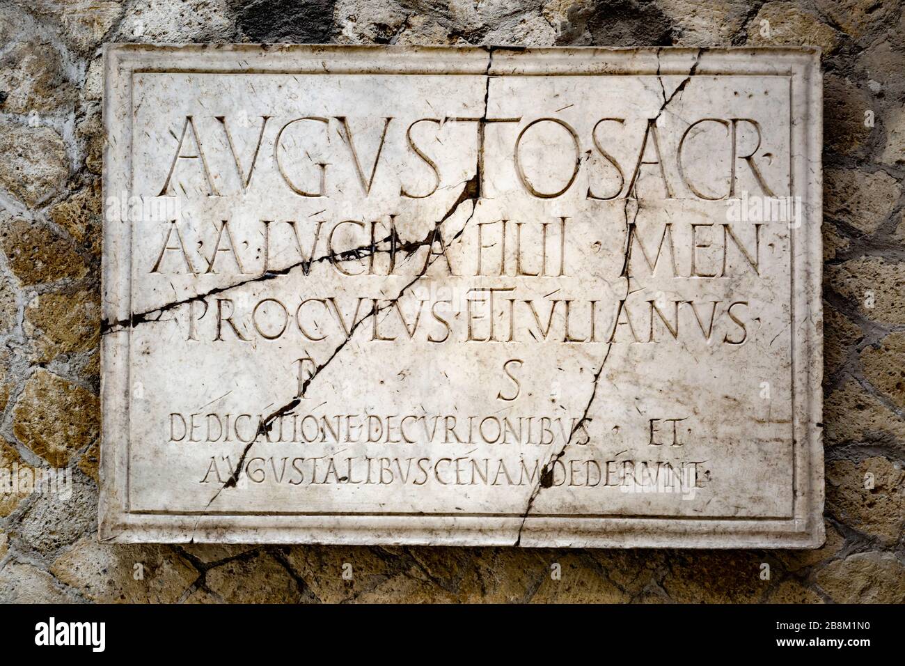 Latin Inscription Roman High Resolution Stock Photography and Images ...