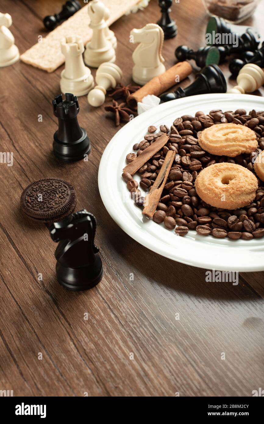 Chess biscuit hi-res stock photography and images - Alamy