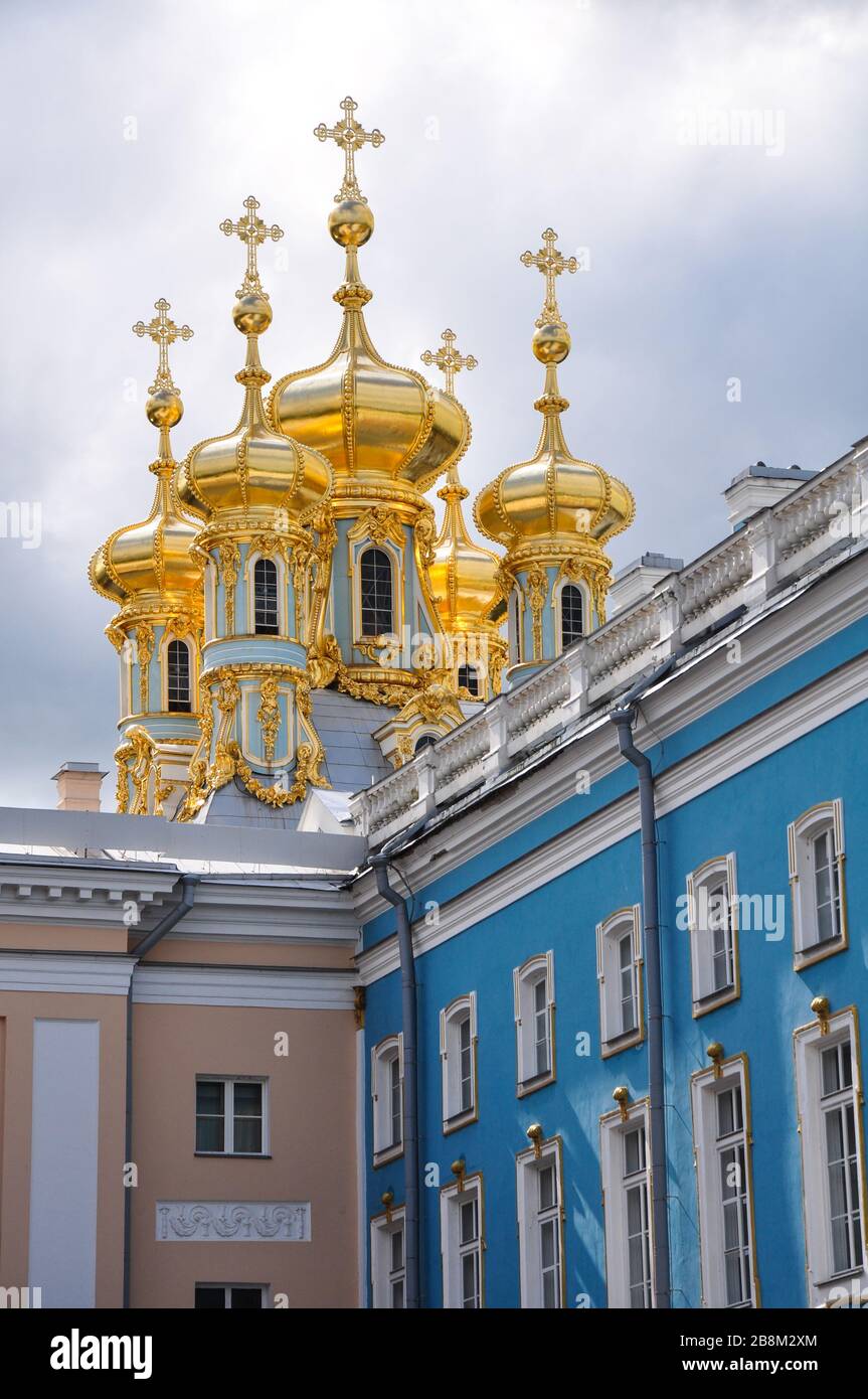The Catherine Palace Stock Photo - Alamy