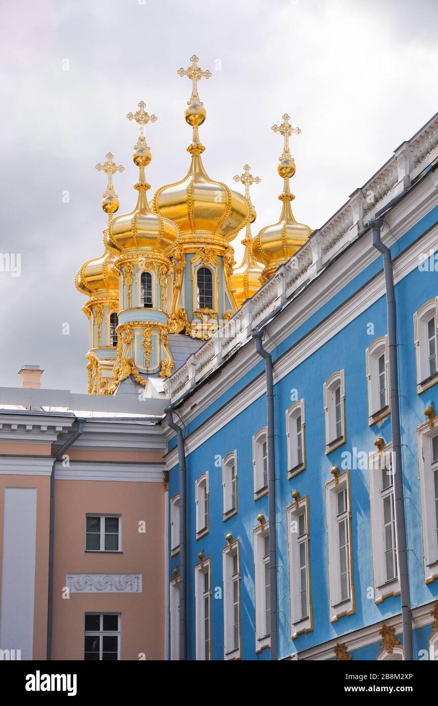 The Catherine Palace Stock Photo - Alamy