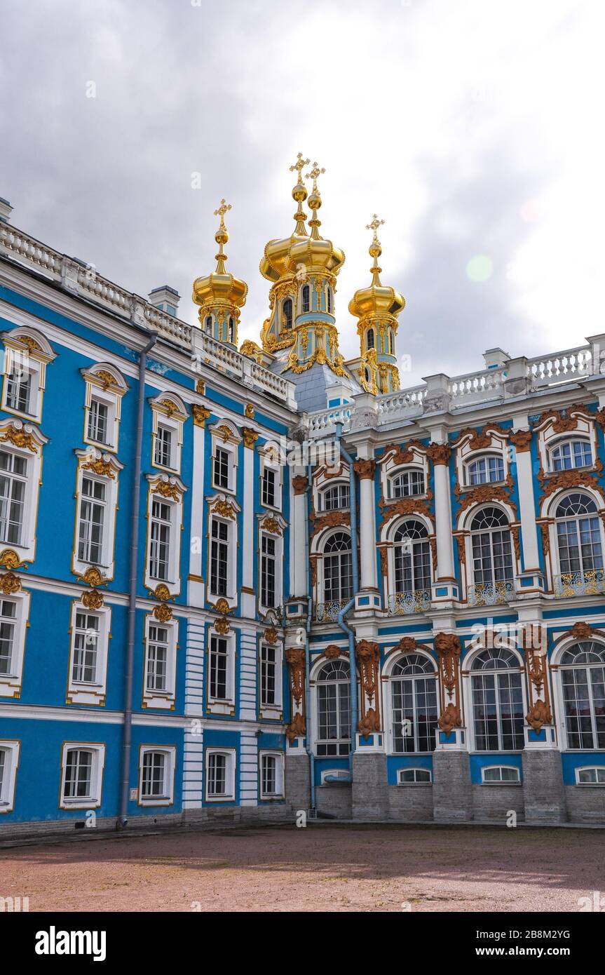 The Catherine Palace Stock Photo - Alamy