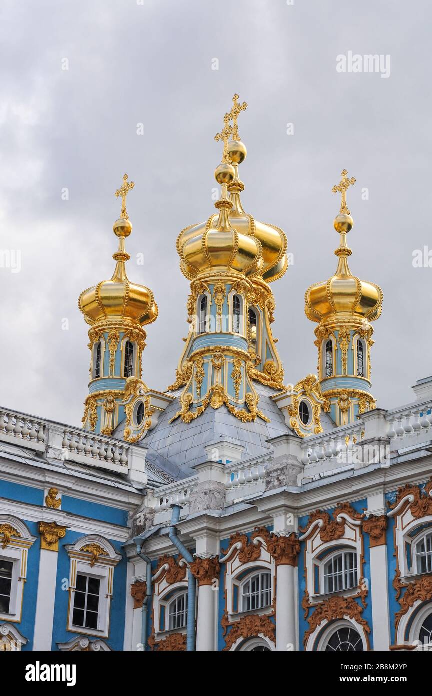 The Catherine Palace Stock Photo - Alamy