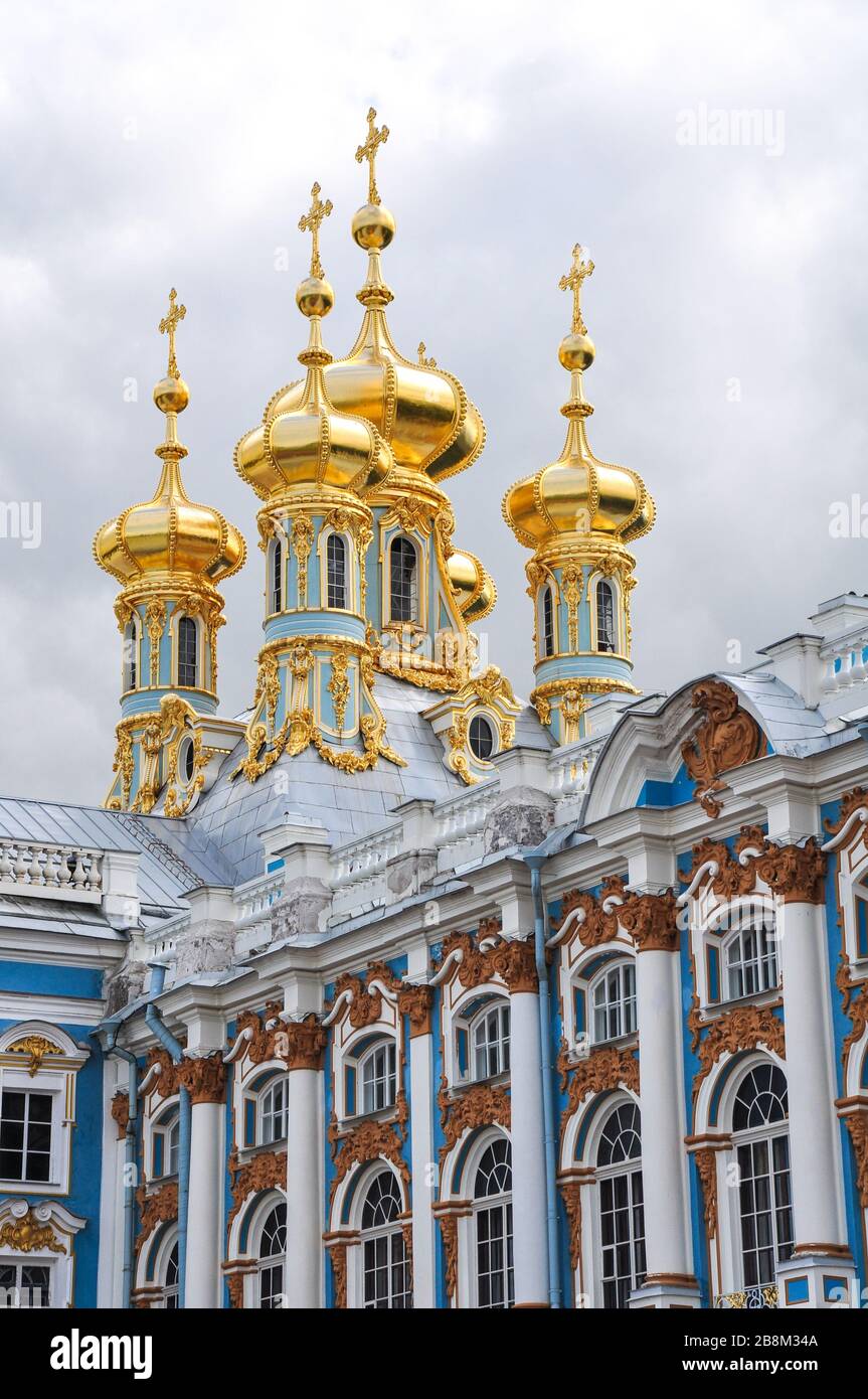 The Catherine Palace Stock Photo - Alamy