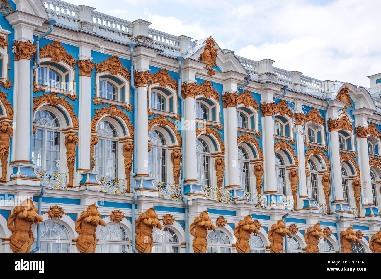 The Catherine Palace Stock Photo - Alamy