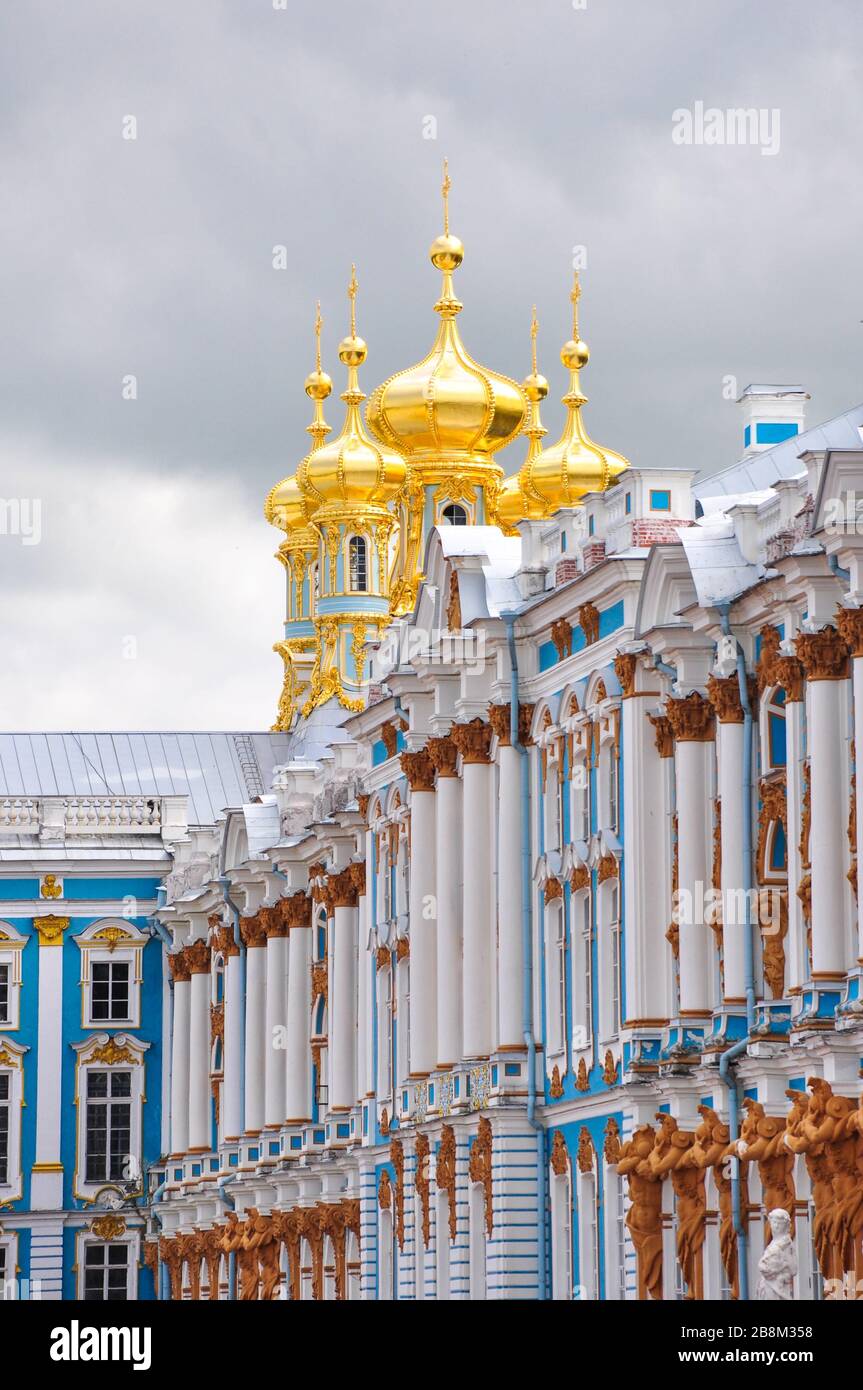 The Catherine Palace Stock Photo - Alamy