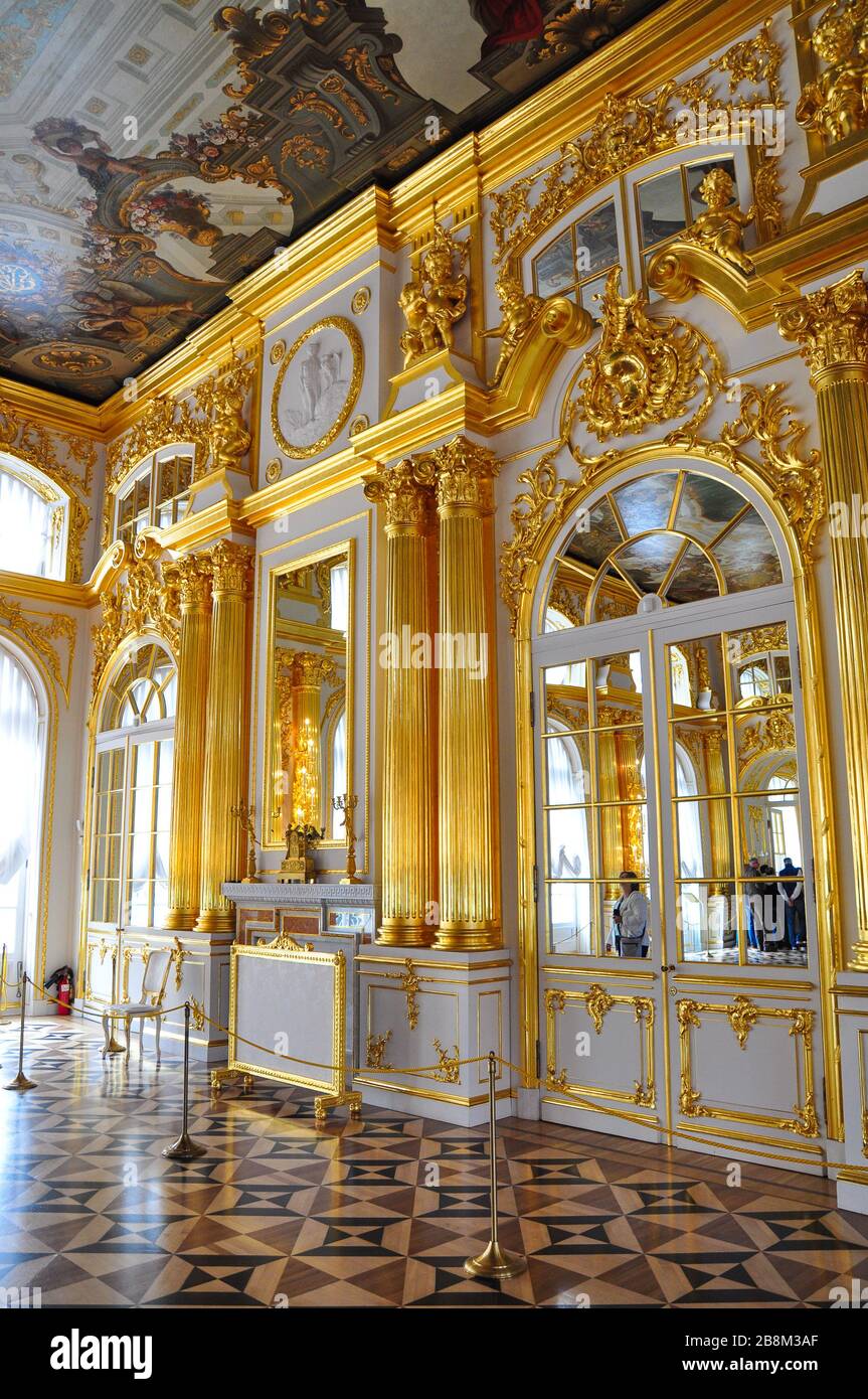 The Catherine Palace Stock Photo - Alamy