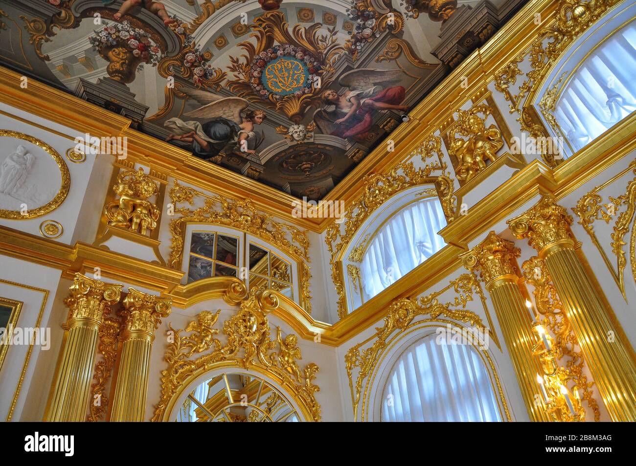 The Catherine Palace Stock Photo - Alamy
