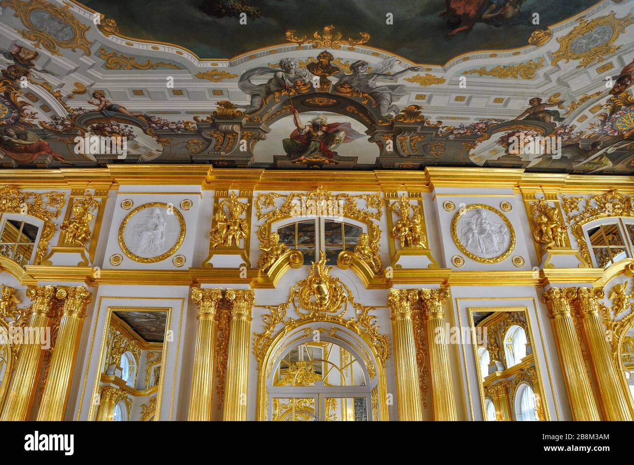 The Catherine Palace Stock Photo - Alamy