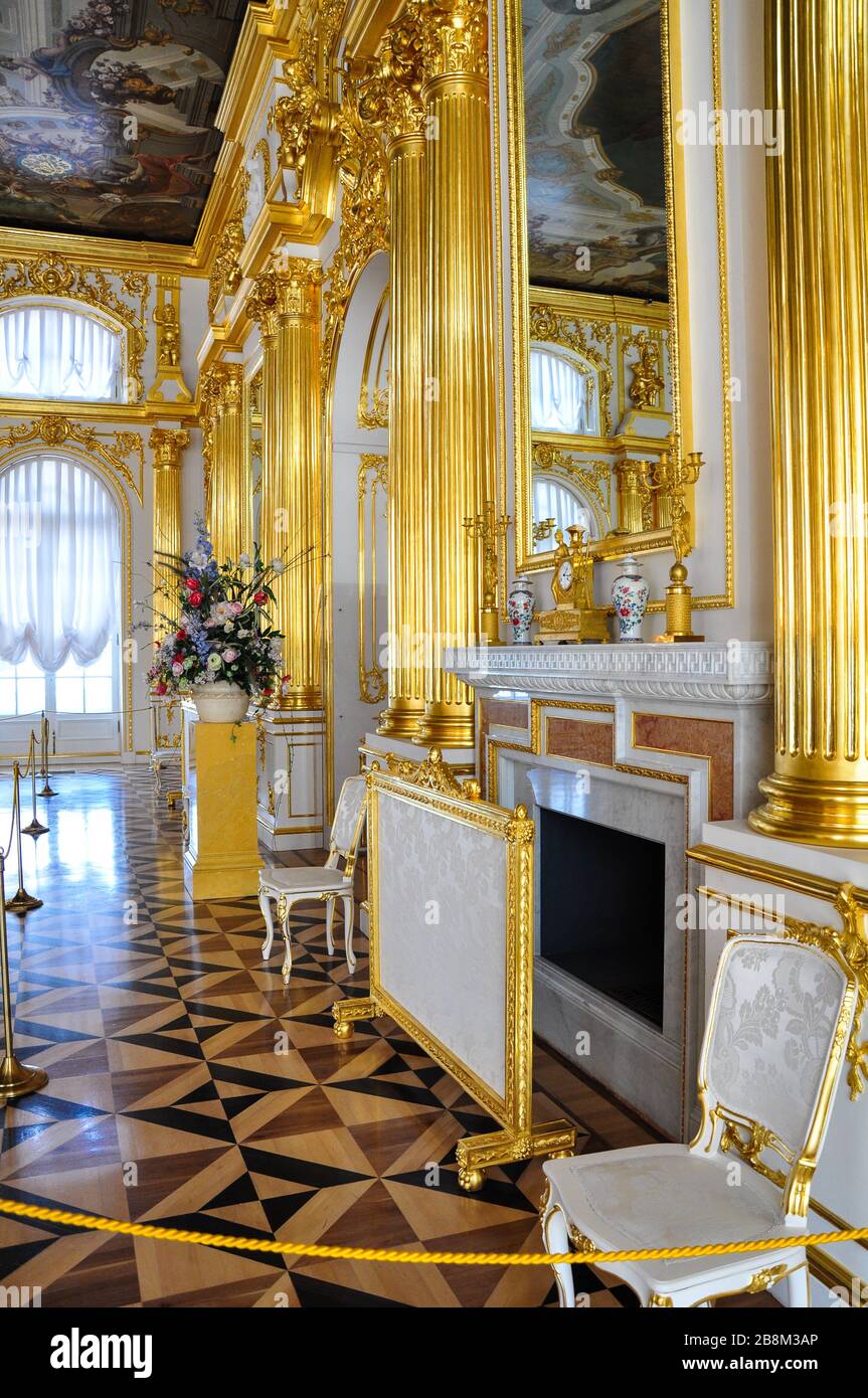 The Catherine Palace Stock Photo - Alamy